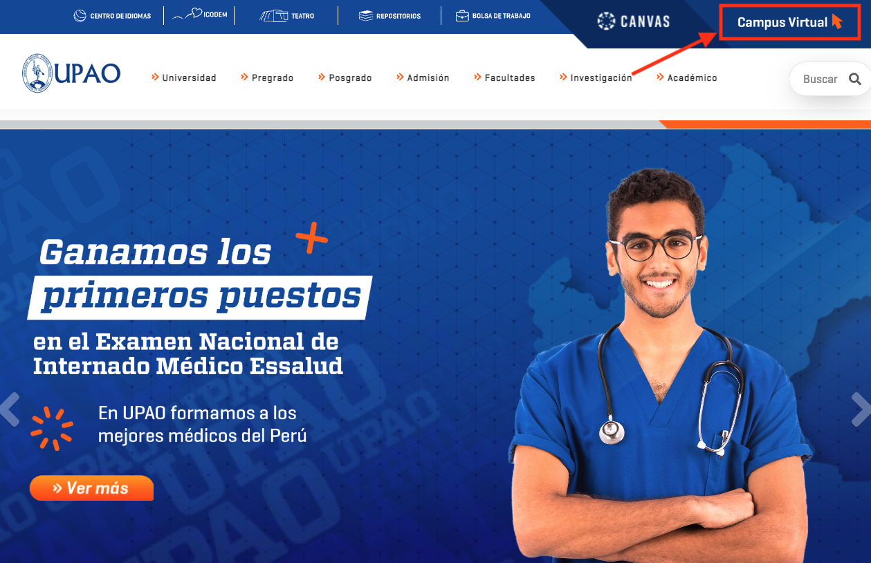 Guía para Ingresar al Campus Virtual UPAO - Calculadora UPAO