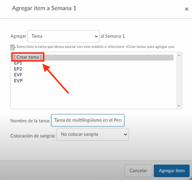 Guía para Crear y Editar Tareas en Canvas UPAO - Calculadora UPAO